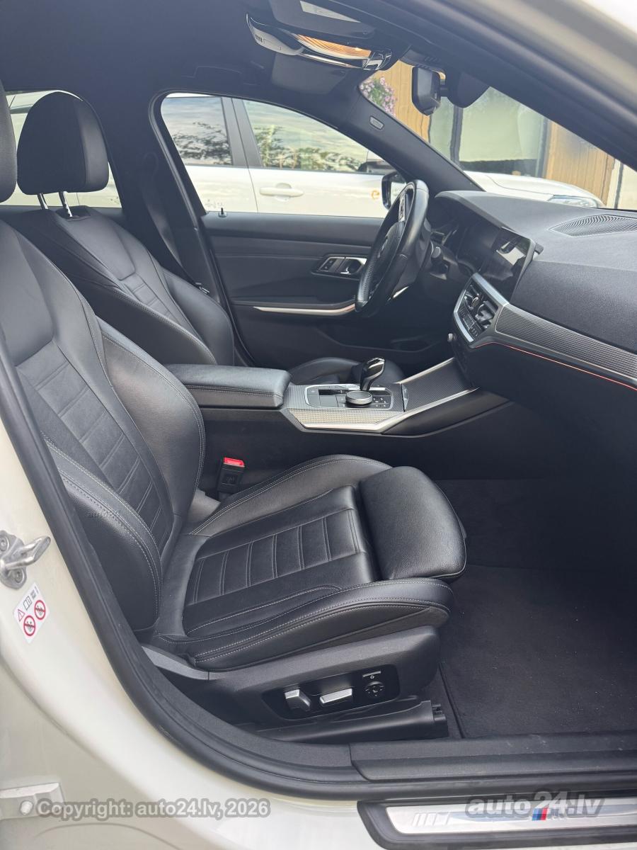 White BMW 3 Series 2020 in Tartu, with an engine capacity of 3.00 L and mileage of 146 thousand km for 29500 €, photo 12 on AUTOMOTO.COM.LV