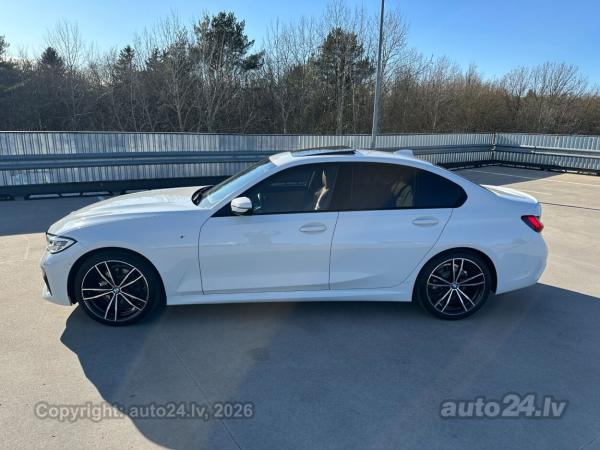 White BMW 3 Series 2021 in Tallinn, with an engine capacity of 2.00 L and mileage of 59 thousand km for 33000 €, photo 6 on AUTOMOTO.COM.LV