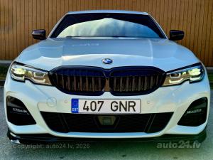 White BMW 3 Series 2021 in Tallinn, with an engine capacity of 2.00 L and mileage of 115 thousand km for 29800 €, photo  on AUTOMOTO.COM.LV