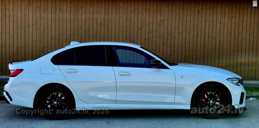 White BMW 3 Series 2021 in Tallinn, with an engine capacity of 2.00 L and mileage of 115 thousand km for 29800 €, photo 5 on AUTOMOTO.COM.LV