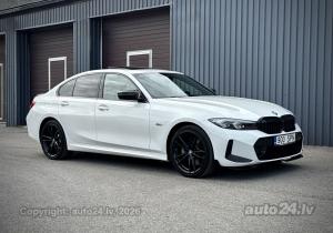 Balts BMW 3 Series 2023 Tallina, ar dzinēja tilpumu 2.00 L un nobraukumu 75 tūkst. km par 37800 €, foto  vietnē AUTOMOTO.COM.LV
