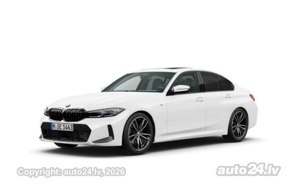 White BMW 3 Series 2025 in Tartu, with an engine capacity of 2.00 L and mileage of 37 thousand km for 45900 €, photo 1 on AUTOMOTO.COM.LV