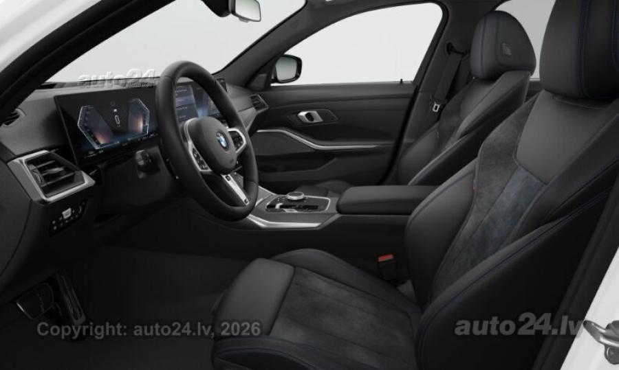 White BMW 3 Series 2025 in Tartu, with an engine capacity of 2.00 L and mileage of 37 thousand km for 45900 €, photo 3 on AUTOMOTO.COM.LV
