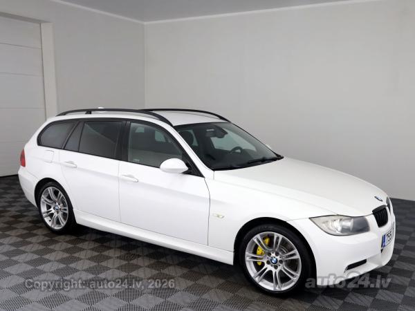 White BMW 3 Series 2007 in Tallinn, with an engine capacity of 3.00 L and mileage of 339 thousand km for 3399 €, photo 1 on AUTOMOTO.COM.LV