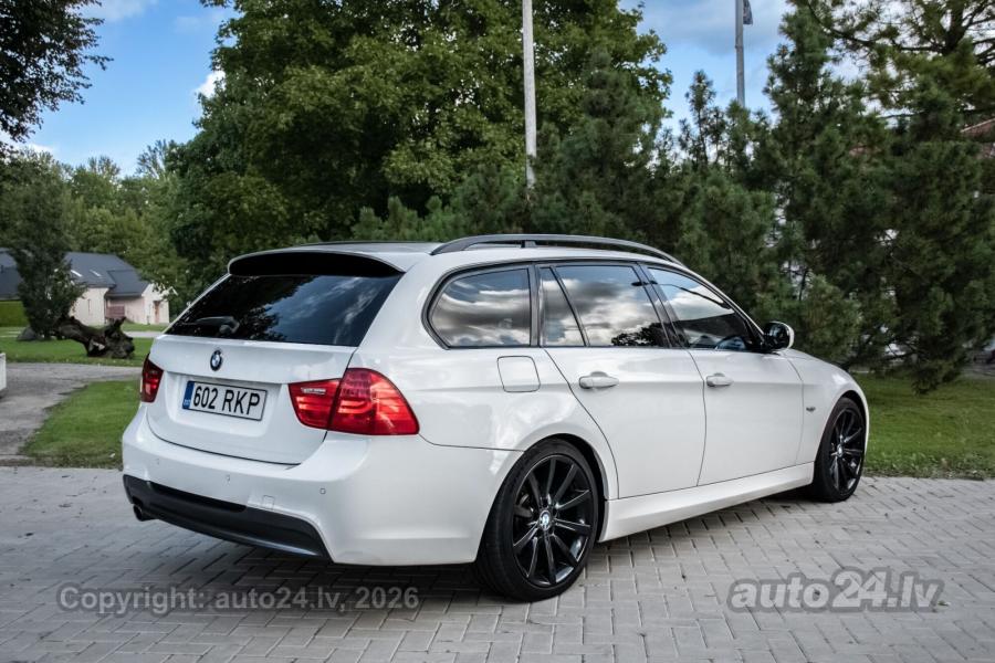 White BMW 3 Series 2008 in Tartu, with an engine capacity of 2.00 L and mileage of 171 thousand km for 6500 €, photo 4 on AUTOMOTO.COM.LV