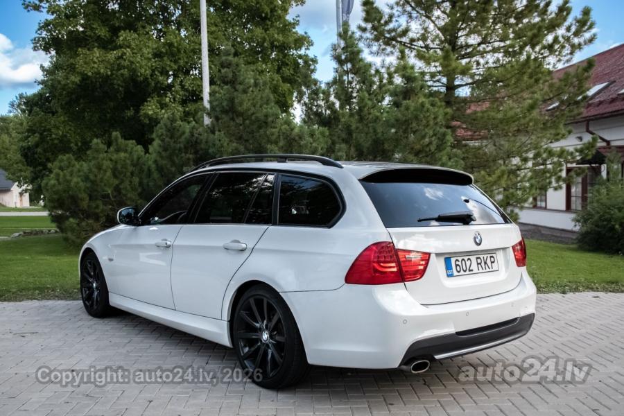 White BMW 3 Series 2008 in Tartu, with an engine capacity of 2.00 L and mileage of 171 thousand km for 6500 €, photo 6 on AUTOMOTO.COM.LV