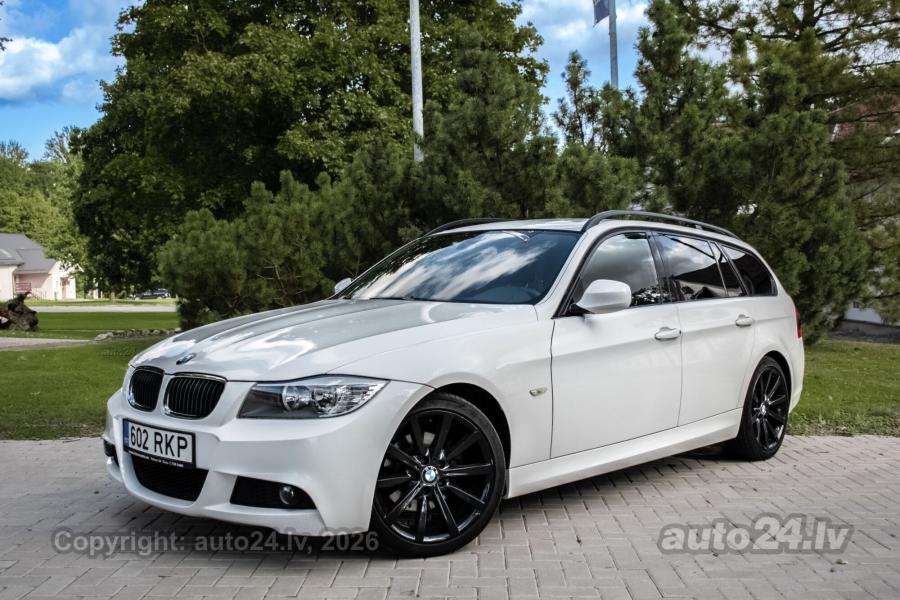 White BMW 3 Series 2008 in Tartu, with an engine capacity of 2.00 L and mileage of 171 thousand km for 6500 €, photo 7 on AUTOMOTO.COM.LV