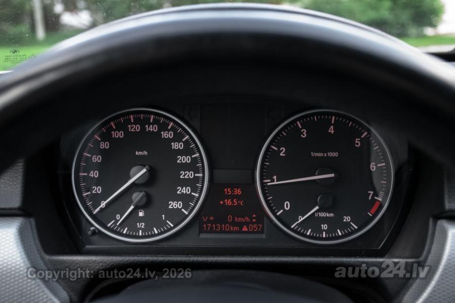 White BMW 3 Series 2008 in Tartu, with an engine capacity of 2.00 L and mileage of 171 thousand km for 6500 €, photo 17 on AUTOMOTO.COM.LV