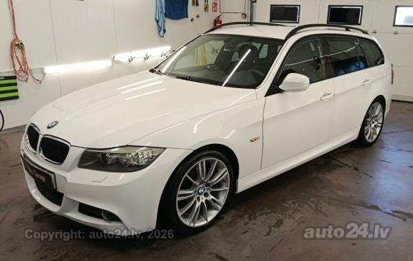 White BMW 3 Series 2009 in Parnu, with an engine capacity of 2.00 L and mileage of 329 thousand km for 6900 €, photo 1 on AUTOMOTO.COM.LV