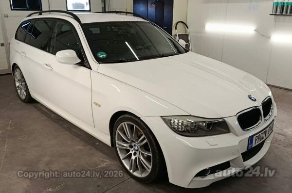 White BMW 3 Series 2009 in Parnu, with an engine capacity of 2.00 L and mileage of 329 thousand km for 6900 €, photo 2 on AUTOMOTO.COM.LV