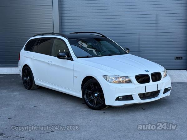 White BMW 3 Series 2009 in Tallinn, with an engine capacity of 2.00 L and mileage of 240 thousand km for 6290 €, photo 1 on AUTOMOTO.COM.LV