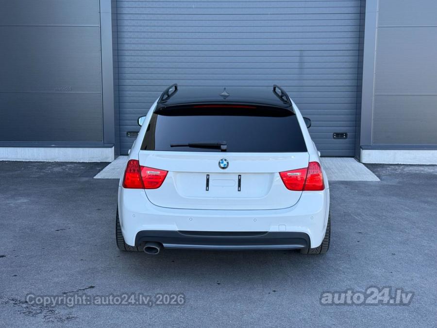 White BMW 3 Series 2009 in Tallinn, with an engine capacity of 2.00 L and mileage of 240 thousand km for 6290 €, photo 5 on AUTOMOTO.COM.LV