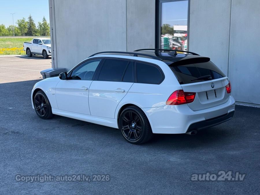 White BMW 3 Series 2009 in Tallinn, with an engine capacity of 2.00 L and mileage of 240 thousand km for 6290 €, photo 6 on AUTOMOTO.COM.LV