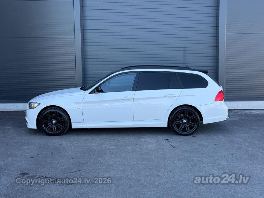 White BMW 3 Series 2009 in Tallinn, with an engine capacity of 2.00 L and mileage of 240 thousand km for 6290 €, photo 7 on AUTOMOTO.COM.LV