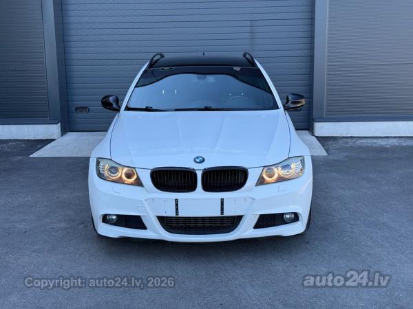 White BMW 3 Series 2009 in Tallinn, with an engine capacity of 2.00 L and mileage of 240 thousand km for 6290 €, photo 8 on AUTOMOTO.COM.LV