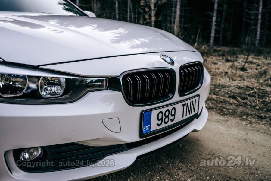 White BMW 3 Series 2013 in Rakvere, with an engine capacity of 2.00 L and mileage of 224 thousand km for 7500 €, photo 5 on AUTOMOTO.COM.LV