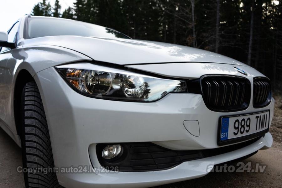 White BMW 3 Series 2013 in Rakvere, with an engine capacity of 2.00 L and mileage of 224 thousand km for 7500 €, photo 6 on AUTOMOTO.COM.LV