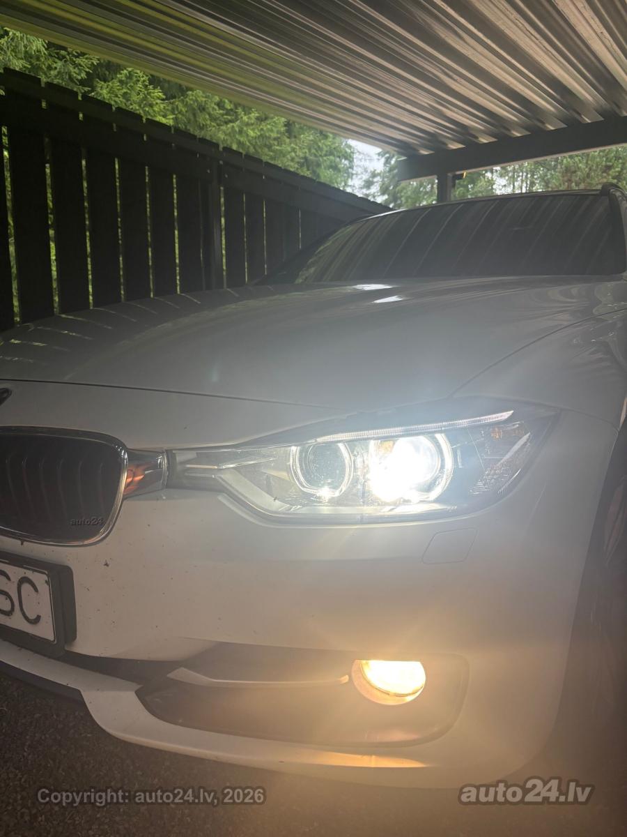 White BMW 3 Series 2013 in Tartu, with an engine capacity of 2.00 L and mileage of 283 thousand km for 8500 €, photo 13 on AUTOMOTO.COM.LV