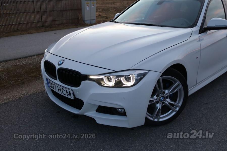 White BMW 3 Series 2014 in Tallinn, with an engine capacity of 2.00 L and mileage of 224 thousand km for 12500 €, photo 1 on AUTOMOTO.COM.LV