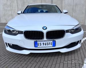 White BMW 3 Series 2014 in Tallinn, with an engine capacity of 2.00 L and mileage of 267 thousand km for 7099 €, photo 4 on AUTOMOTO.COM.LV