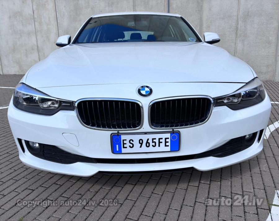 White BMW 3 Series 2014 in Tallinn, with an engine capacity of 2.00 L and mileage of 267 thousand km for 7099 €, photo 4 on AUTOMOTO.COM.LV