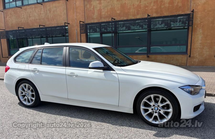 White BMW 3 Series 2014 in Tallinn, with an engine capacity of 2.00 L and mileage of 267 thousand km for 7099 €, photo 7 on AUTOMOTO.COM.LV