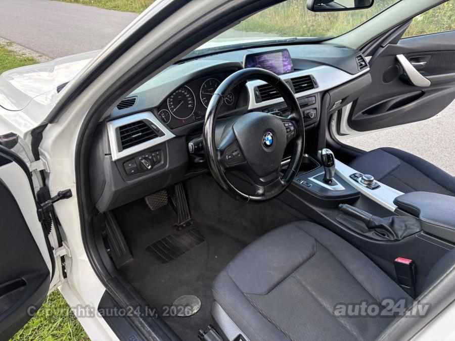 White BMW 3 Series 2014 in Tallinn, with an engine capacity of 2.00 L and mileage of 267 thousand km for 7099 €, photo 8 on AUTOMOTO.COM.LV