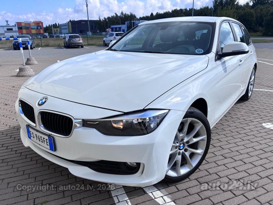 White BMW 3 Series 2014 in Tallinn, with an engine capacity of 2.00 L and mileage of 267 thousand km for 7099 €, photo 16 on AUTOMOTO.COM.LV