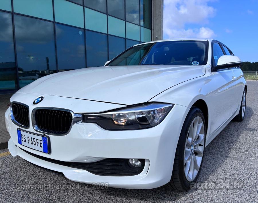 White BMW 3 Series 2014 in Tallinn, with an engine capacity of 2.00 L and mileage of 267 thousand km for 7099 €, photo 19 on AUTOMOTO.COM.LV