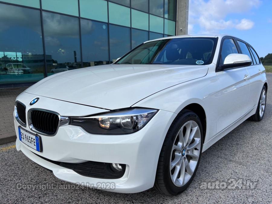 White BMW 3 Series 2014 in Tallinn, with an engine capacity of 2.00 L and mileage of 267 thousand km for 7099 €, photo 28 on AUTOMOTO.COM.LV