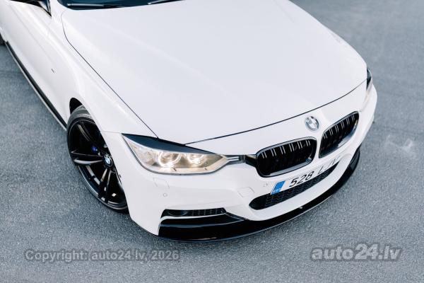 White BMW 3 Series 2014 in Tallinn, with an engine capacity of 2.00 L and mileage of 414 thousand km for 13900 €, photo 6 on AUTOMOTO.COM.LV