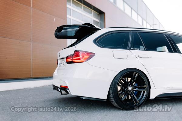 White BMW 3 Series 2014 in Tallinn, with an engine capacity of 2.00 L and mileage of 414 thousand km for 13900 €, photo 8 on AUTOMOTO.COM.LV
