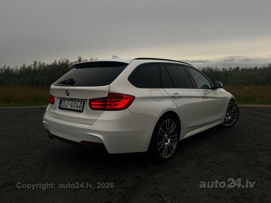 White BMW 3 Series 2014 in Jelgava, with an engine capacity of 2.00 L and mileage of 192 thousand km for 10200 €, photo 6 on AUTOMOTO.COM.LV