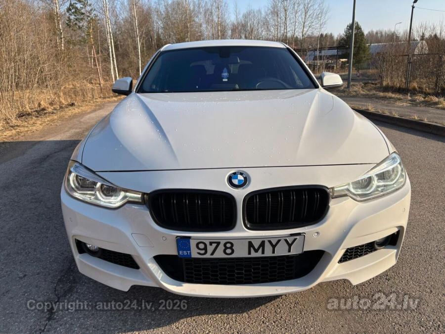 White BMW 3 Series 2016 in Tallinn, with an engine capacity of 2.00 L and mileage of 129 thousand km for 16500 €, photo 2 on AUTOMOTO.COM.LV