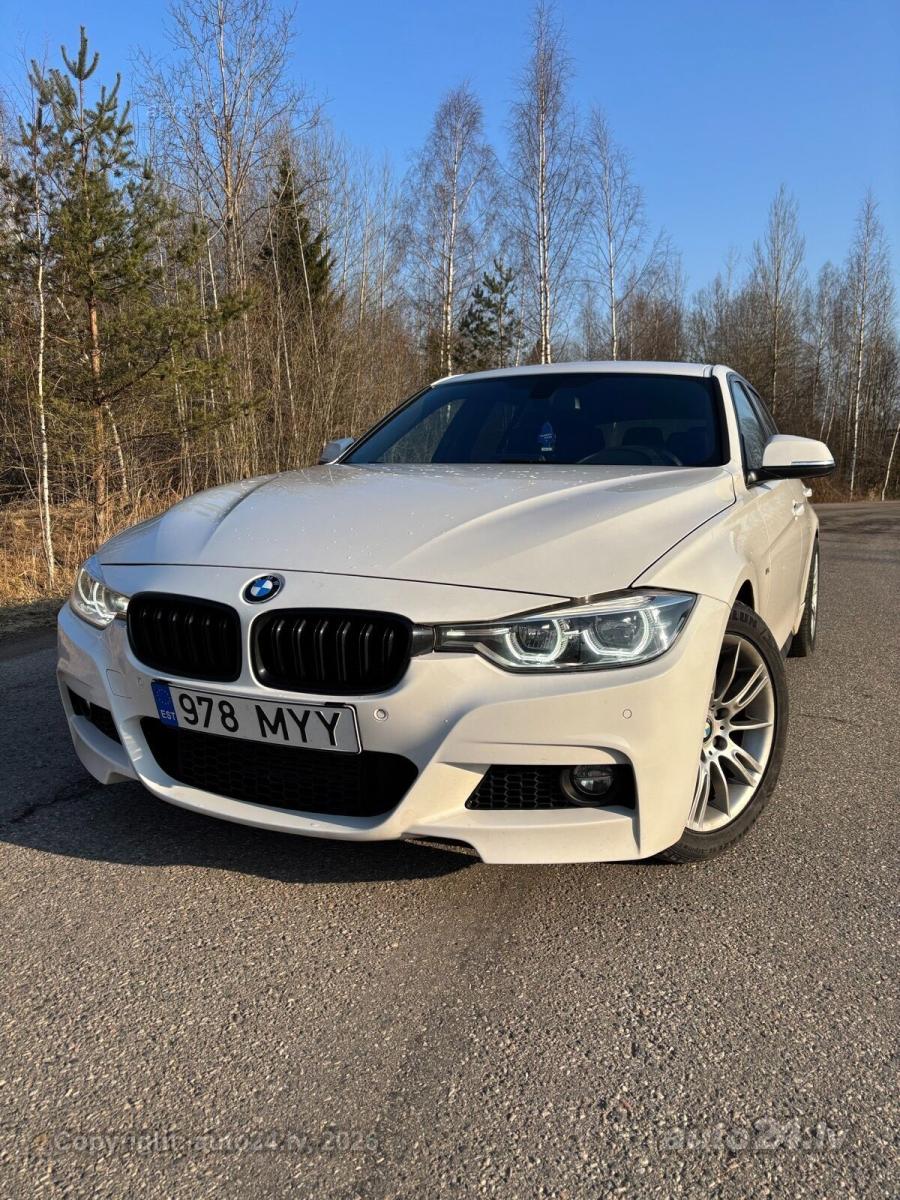 White BMW 3 Series 2016 in Tallinn, with an engine capacity of 2.00 L and mileage of 129 thousand km for 16500 €, photo 3 on AUTOMOTO.COM.LV