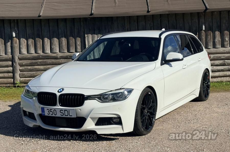 White BMW 3 Series 2016 in Tallinn, with an engine capacity of 2.00 L and mileage of 244 thousand km for 14900 €, photo 1 on AUTOMOTO.COM.LV