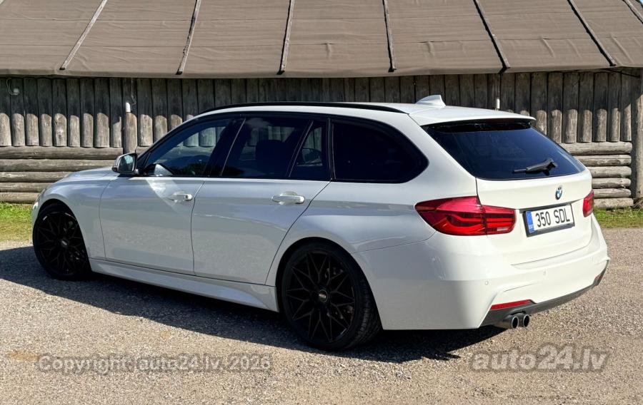 White BMW 3 Series 2016 in Tallinn, with an engine capacity of 2.00 L and mileage of 244 thousand km for 14900 €, photo 4 on AUTOMOTO.COM.LV