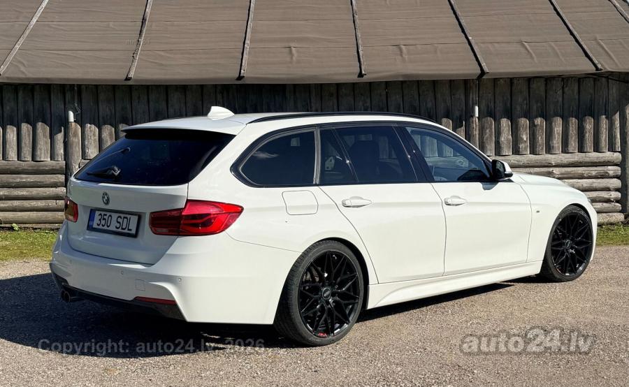 White BMW 3 Series 2016 in Tallinn, with an engine capacity of 2.00 L and mileage of 244 thousand km for 14900 €, photo 5 on AUTOMOTO.COM.LV