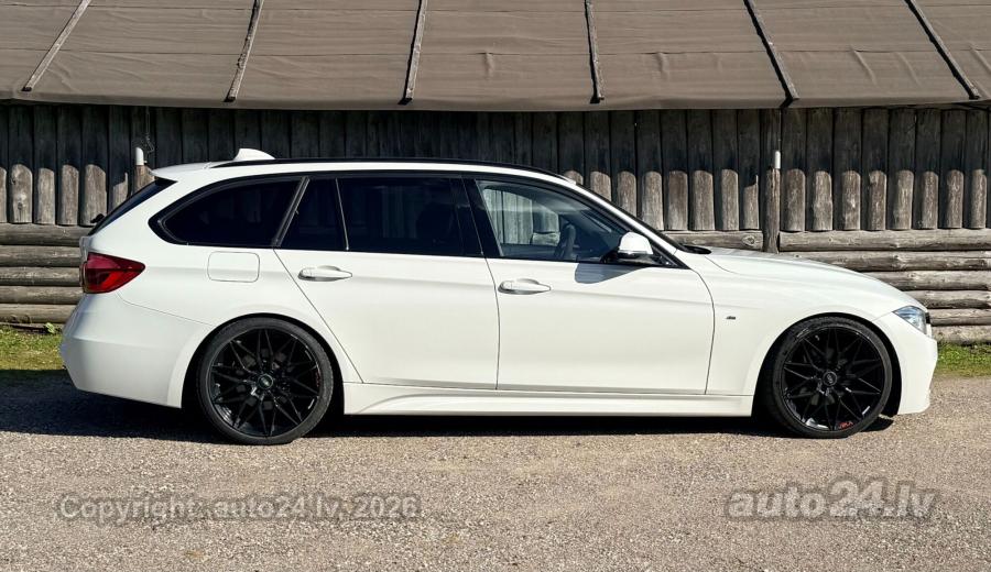 White BMW 3 Series 2016 in Tallinn, with an engine capacity of 2.00 L and mileage of 244 thousand km for 14900 €, photo 6 on AUTOMOTO.COM.LV
