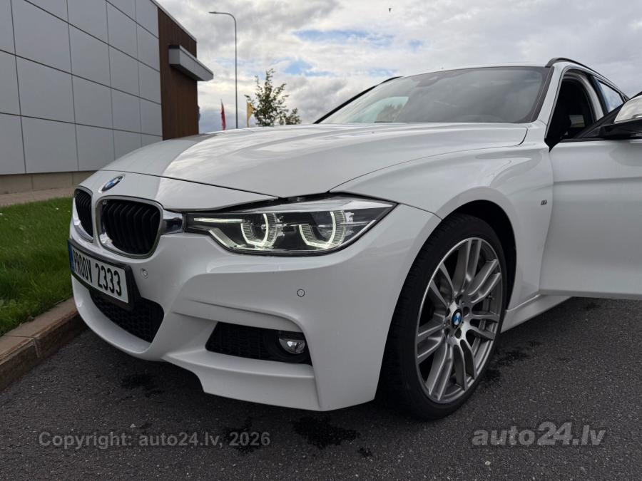White BMW 3 Series 2016 in Tartu, with an engine capacity of 2.00 L and mileage of 220 thousand km for 14500 €, photo 8 on AUTOMOTO.COM.LV