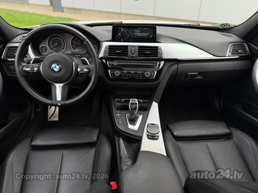 White BMW 3 Series 2016 in Tartu, with an engine capacity of 2.00 L and mileage of 220 thousand km for 14500 €, photo 10 on AUTOMOTO.COM.LV