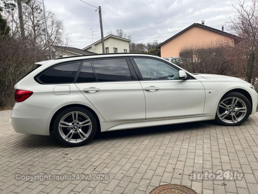 White BMW 3 Series 2017 in Tallinn, with an engine capacity of 2.00 L and mileage of 147 thousand km for 12800 €, photo 5 on AUTOMOTO.COM.LV