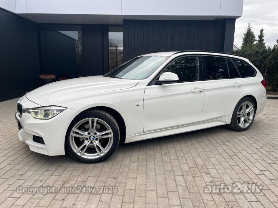 White BMW 3 Series 2017 in Tallinn, with an engine capacity of 2.00 L and mileage of 147 thousand km for 12800 €, photo 8 on AUTOMOTO.COM.LV