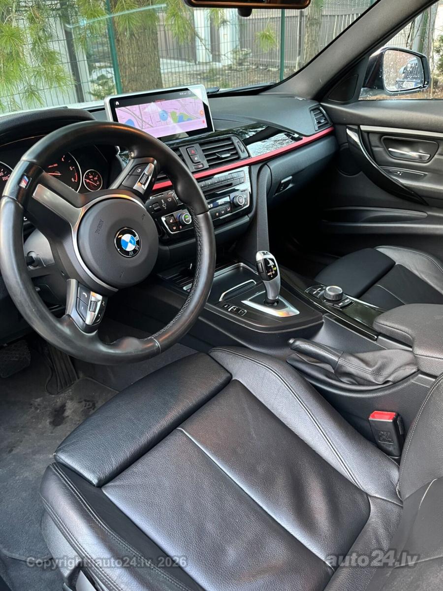 White BMW 3 Series 2017 in Tallinn, with an engine capacity of 2.00 L and mileage of 147 thousand km for 12800 €, photo 9 on AUTOMOTO.COM.LV