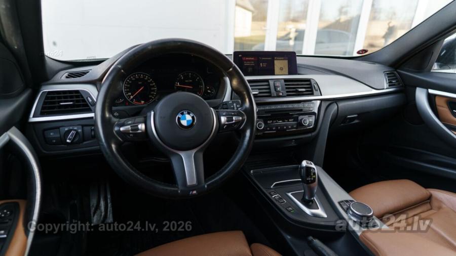 White BMW 3 Series 2018 in Tallinn, with an engine capacity of 2.00 L and mileage of 248 thousand km for 14300 €, photo 10 on AUTOMOTO.COM.LV