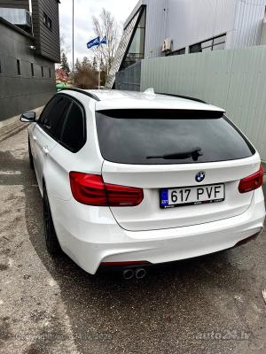 White BMW 3 Series 2019 in Tartu, with an engine capacity of 2.00 L and mileage of 164 thousand km for 20900 €, photo 5 on AUTOMOTO.COM.LV