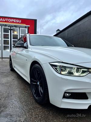 White BMW 3 Series 2019 in Tartu, with an engine capacity of 2.00 L and mileage of 164 thousand km for 20900 €, photo 6 on AUTOMOTO.COM.LV