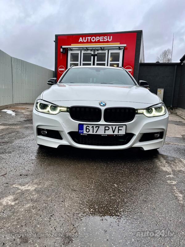 White BMW 3 Series 2019 in Tartu, with an engine capacity of 2.00 L and mileage of 164 thousand km for 20900 €, photo 7 on AUTOMOTO.COM.LV