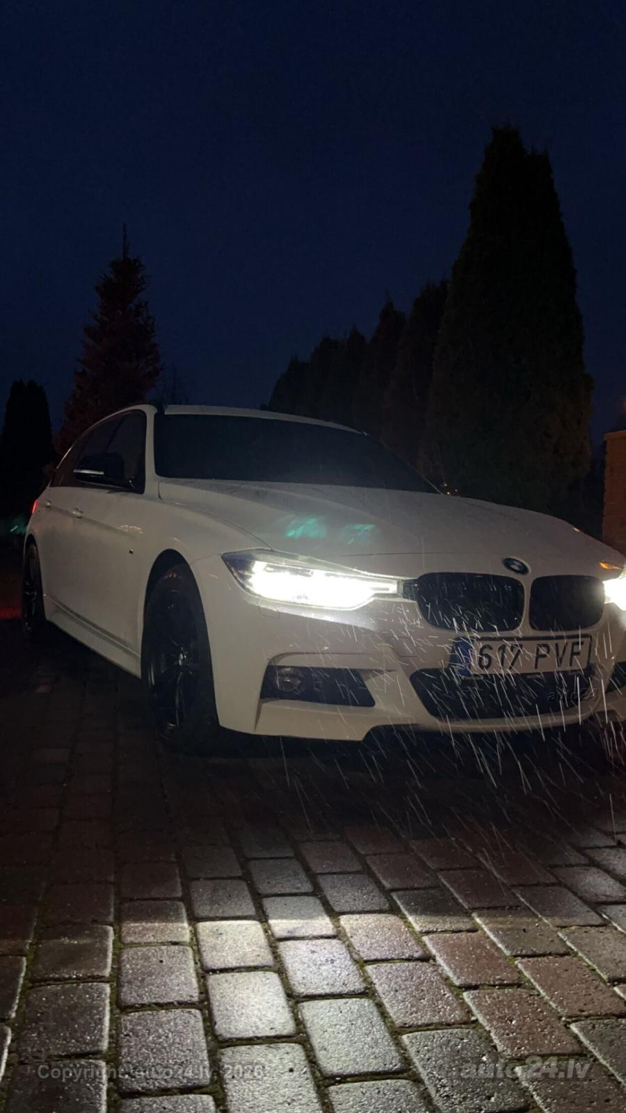 White BMW 3 Series 2019 in Tartu, with an engine capacity of 2.00 L and mileage of 164 thousand km for 20900 €, photo 10 on AUTOMOTO.COM.LV