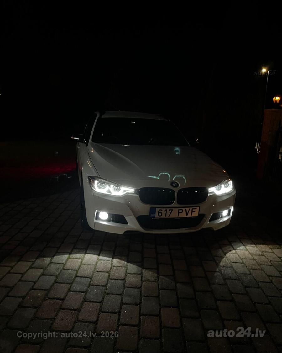 White BMW 3 Series 2019 in Tartu, with an engine capacity of 2.00 L and mileage of 164 thousand km for 20900 €, photo 11 on AUTOMOTO.COM.LV